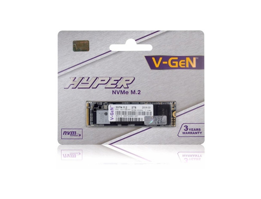 V-GeN SSD 2TB NVMe M.2 - Hyper Gen3X4
